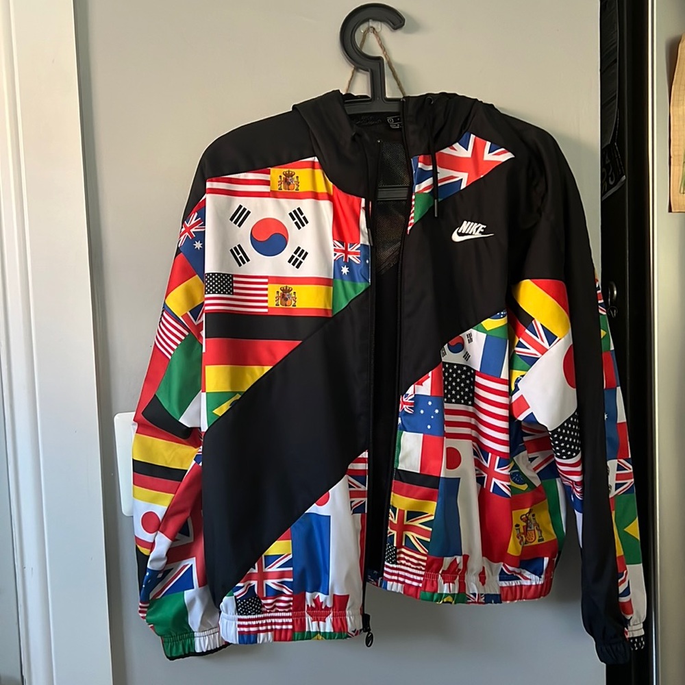 Nike Jacket World Flags - Gem